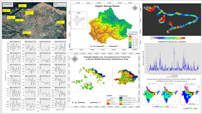 Do gis mapping, geospatial and satellite analysis, web gis, arcgis, qgis by Atul_gis_rs | Fiverr