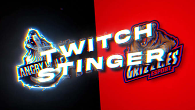 Make custom cool stinger transition animation overlay for twitch ...