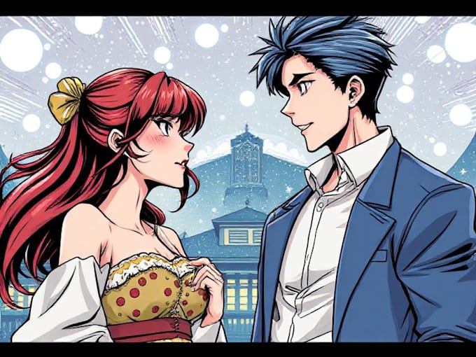 Comic illustrations for your anime and manga book pages by Zhanielison ...