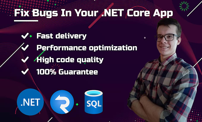Fix bugs in your asp net core app, webapi, mvc, signalr by Damir_huric | Fiverr