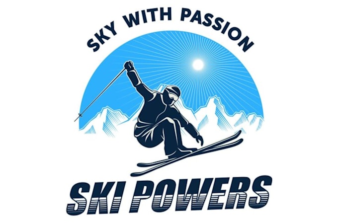 Design a modern ski logo with original concept by Paul_mayhew | Fiverr