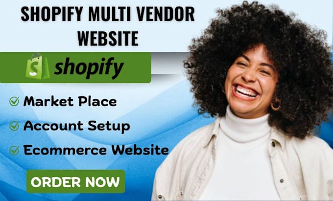 Build shopify multi vendor ecommerce marketplace website with vendor features by Brown_536 | Fiverr