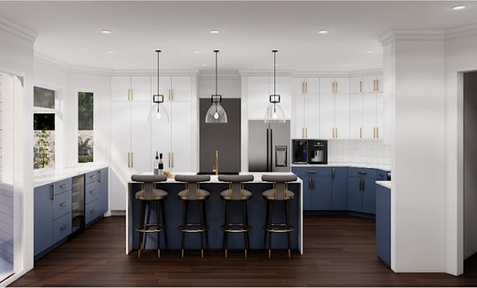 Do a interior and exterior 3d architectural house design by Greg_burson ...