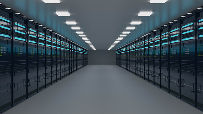 Create 3d data center 3d server room factory storage facilities 3d warehouse by Trail_blaizer ...