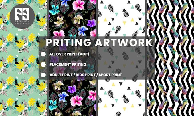 Design personalized print patterns for fashion or lifestyle by Fhashion ...