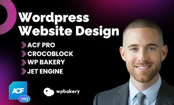 Build wordpress website using acf, crocoblock, acf pro, wp bakery divi pro by Henrysmith3635 ...