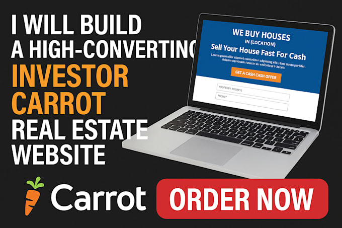 Build a high converting investor carrot real estate website by Hd_solutin | Fiverr