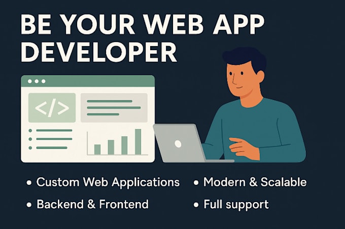 Be your web app developer by Arsen_syerikov | Fiverr