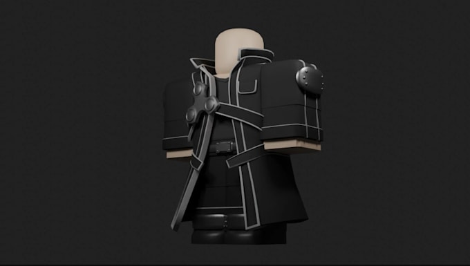 Design and create roblox clothing for you 3d modelled clothing or armor ...