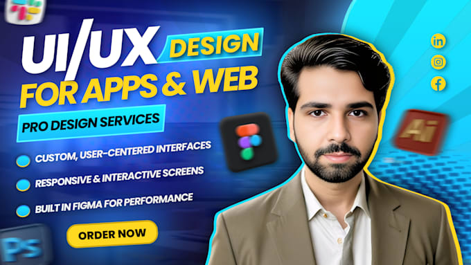 Design clean modern ui ux by Fahadabbasi001 | Fiverr
