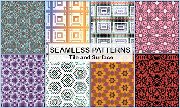 Create seamless custom patterns for commercial use by Dsgnbyantone | Fiverr