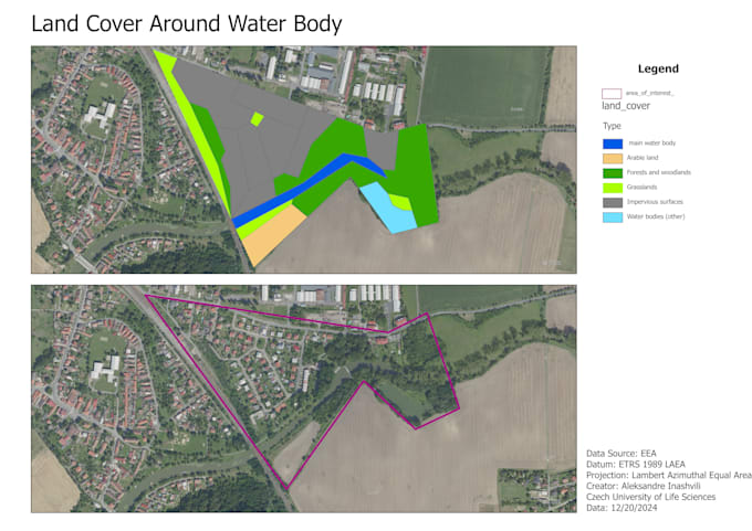 Create stunning maps and perform gis analysis by Aleksandre_ina | Fiverr