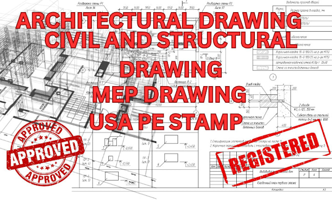 Design sign and stamp your civil structural and architectural permit ...