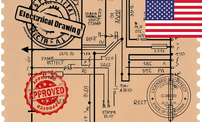 Design electrical drawings and mep drawings for city permit by Raymond ...
