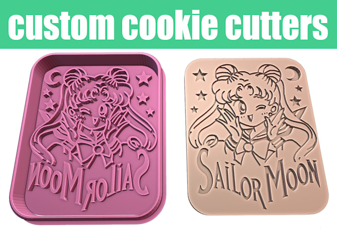 Create custom cookie cutter with stamp by Shwetsdesigner | Fiverr