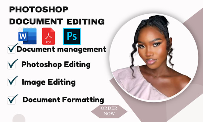 Photoshop doc va editing image editing text replacement document ...