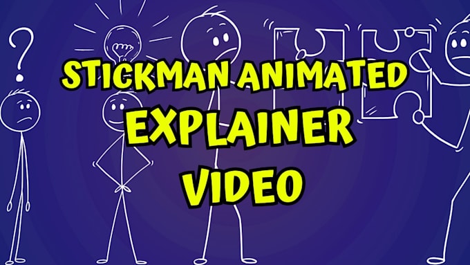Stick figure animate stick figure 2d stickman animation 2d figure by ...