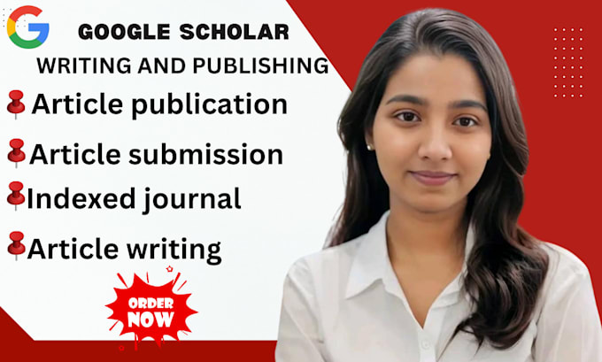 Write and publish your article in google scholar indexed journal by ...
