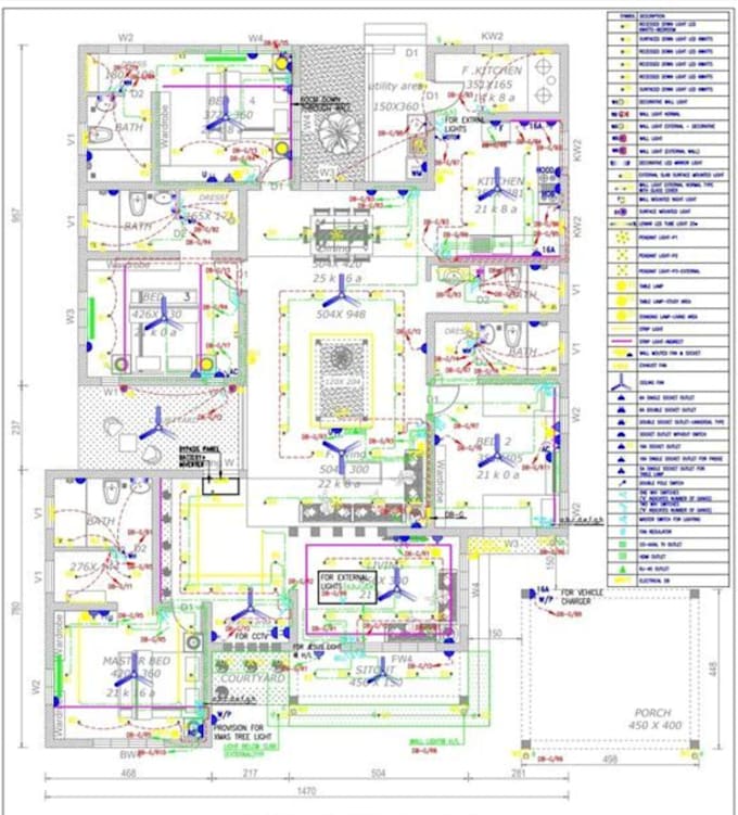 Sketchup electrical plan, permit drawing irigation plan 2d floor plan ...