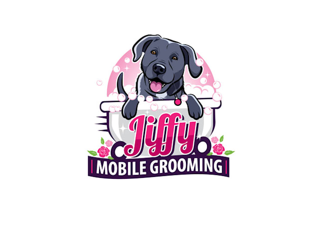 Design classy cute dog grooming logo by Jerald_kris | Fiverr