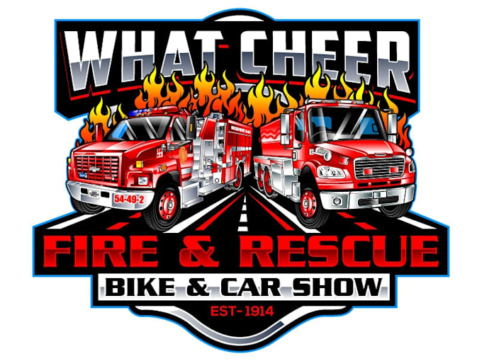 Design a professional fire station logo by Acery_vewin | Fiverr