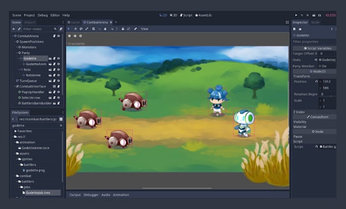 Develop, code a fully functional 2d and 3d mobile game with godot ...