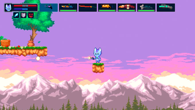 Create unity pixel art game, pixel web game, top down game, retro game ...