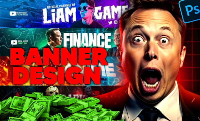 Design professional youtube banner, logo, channel setup by Lanreexperto ...