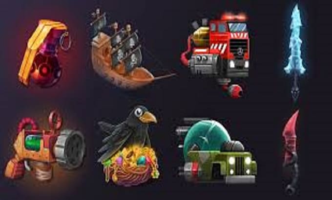 Create 3d game assets and animations for your game by Collinssteven | Fiverr