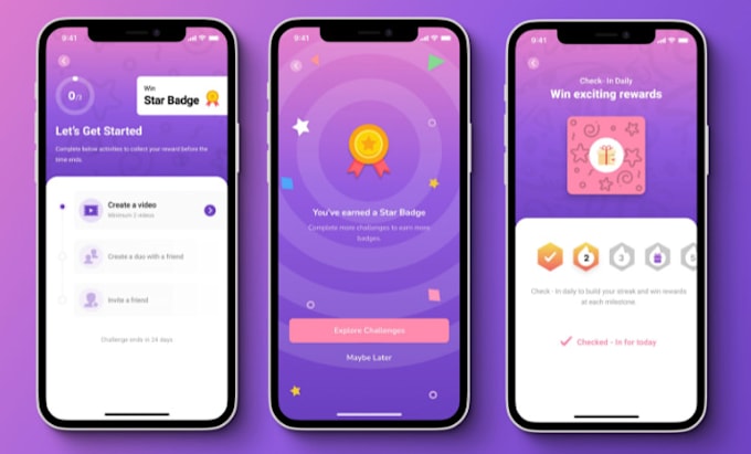 Design and develop a gamification system by Marilyn_gunatua | Fiverr