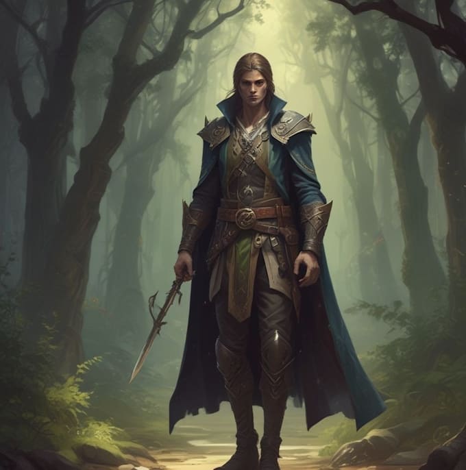 Draw a rpg dnd and dnd character art by Inceavalur | Fiverr