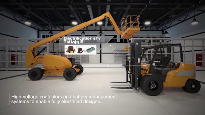 Do 3d industrial heavy machines animation 3d machinery workflow process ...