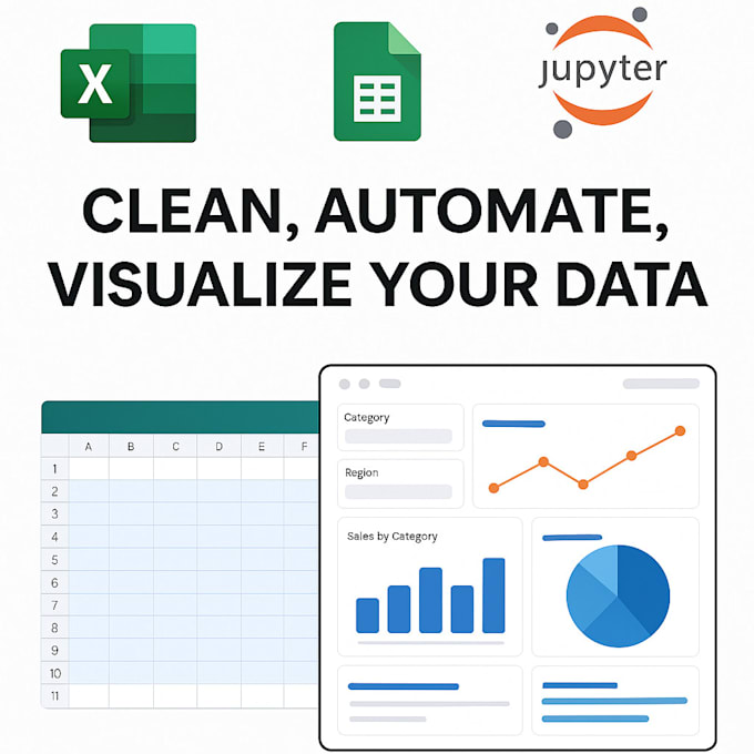 Create smart excel, google sheets, and python solutions by Ahmad_4ziz | Fiverr