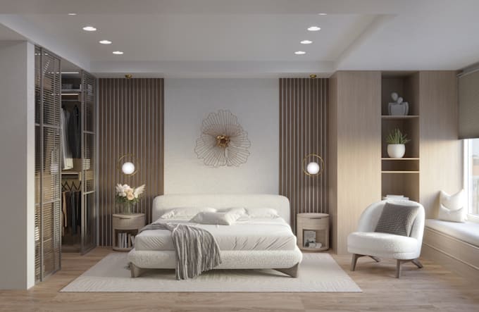 Photorealistic 3d interior visualization by Alinastarobor | Fiverr