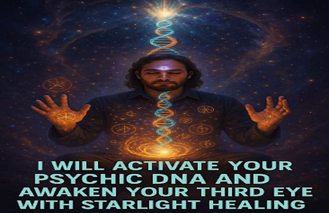 Activate your psychic dna and awaken your third eye with starlight healing by Moguntoyespell ...