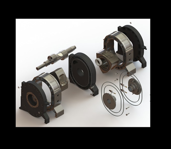 Design detailed 3d models, assemblies, and technical drawings in ...