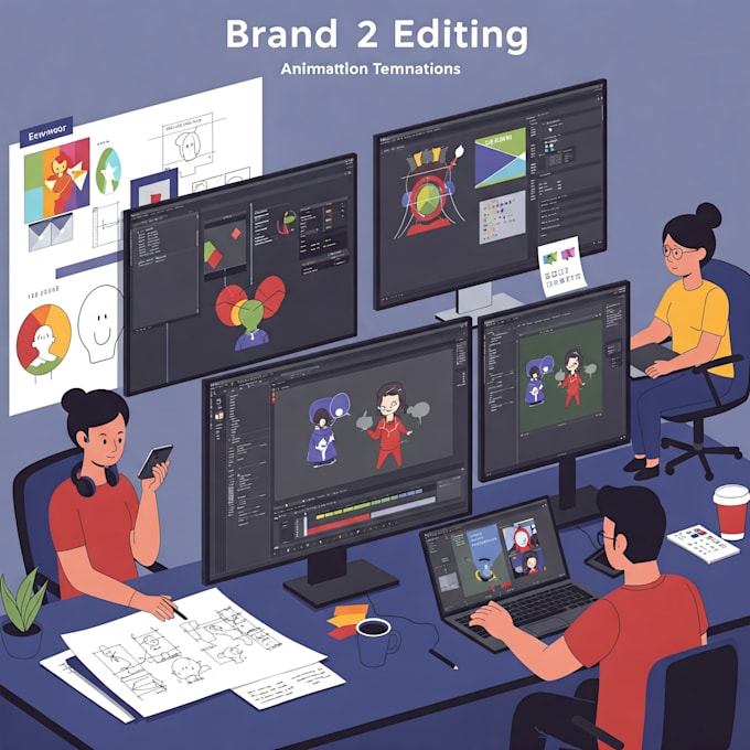 Do character animation or motion graph by Kine_edit | Fiverr