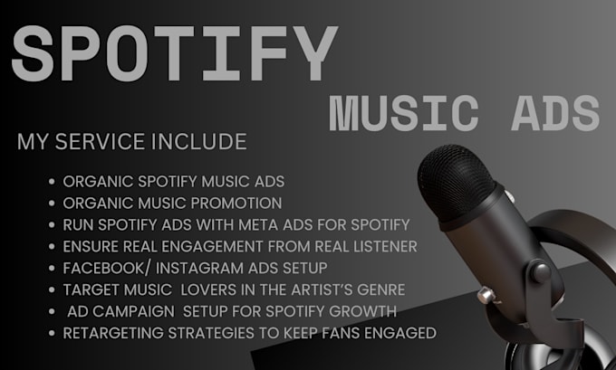 Create ads for your spotify music to promote your spotify music by ...
