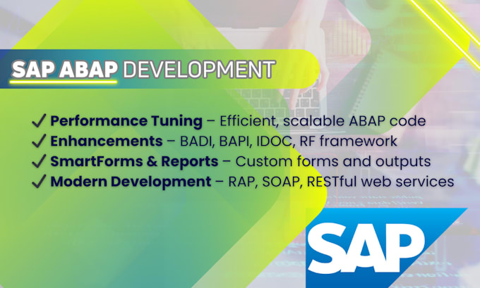 Help with sap abap project by Cripet | Fiverr