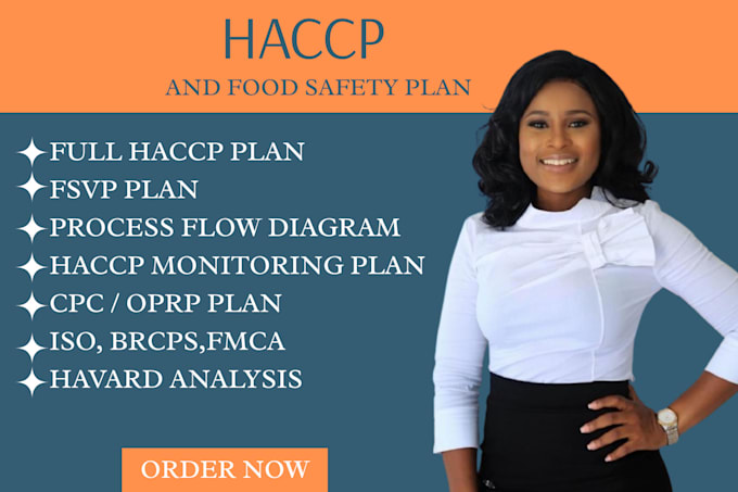 Develop haccp, fsvp, ccp, and iso food safety documentation by Debby_wilson | Fiverr
