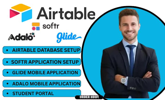 Build Mobile App Adalo Appsheet Airtable Softr Glide App Client Portal Website By Victor Conc