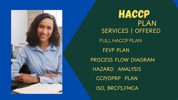 Make full haccp plan food safety plan haccp procedure and fsvp plan by ...