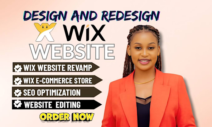 Create wix website redesign wix website revamp wix site redesign wix by Handsome_web1 | Fiverr