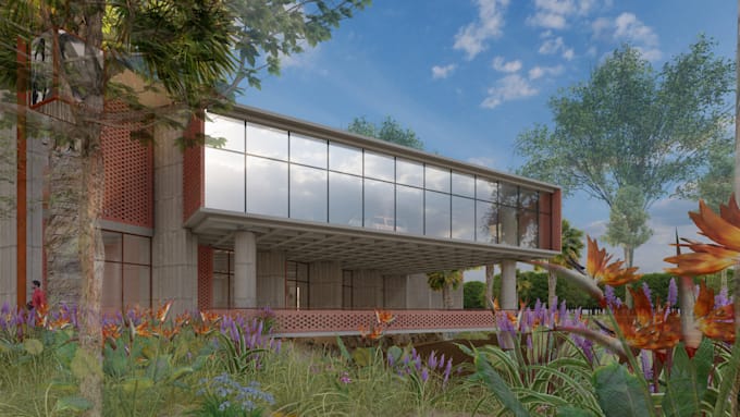 Design 3d building model and make realistic render by Turjo_mahbub | Fiverr