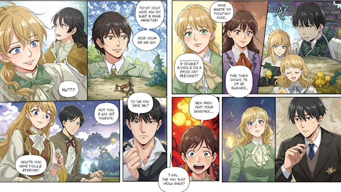 Promote your webtoon comic, manga page, webcomic promotion, tapas ...