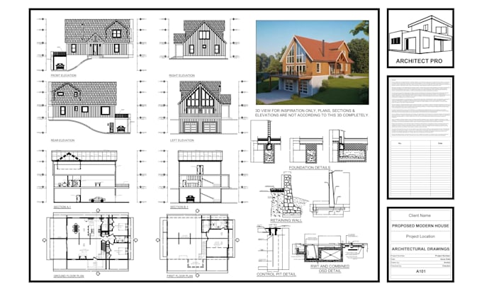 elevation plan example