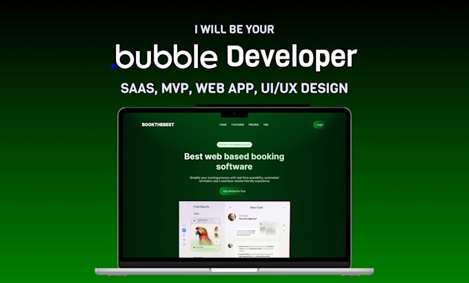 Build marketplace, saas, ai, bubble web app with bubble io, bubble developer by Codeless_ark ...