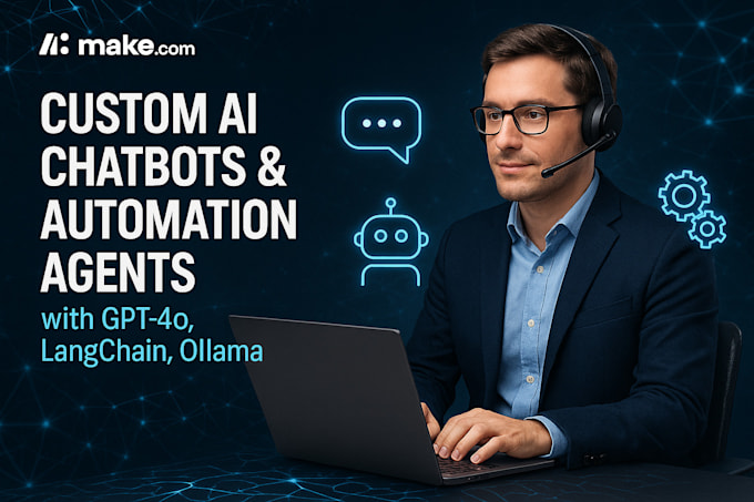 L Build Custom Ai Chatbots And Automation Agents Using Gpt 4o Llms