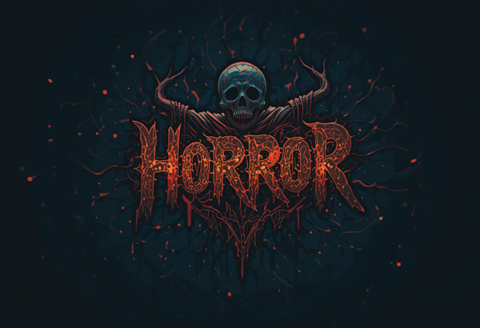 Create unique fantasy cyberpunk horror logo for games books by ...