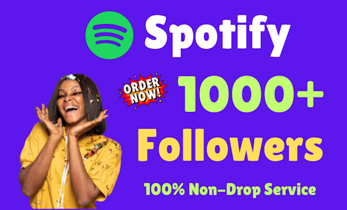 Expand 10k your spotify high quality followers by Chries_a | Fiverr